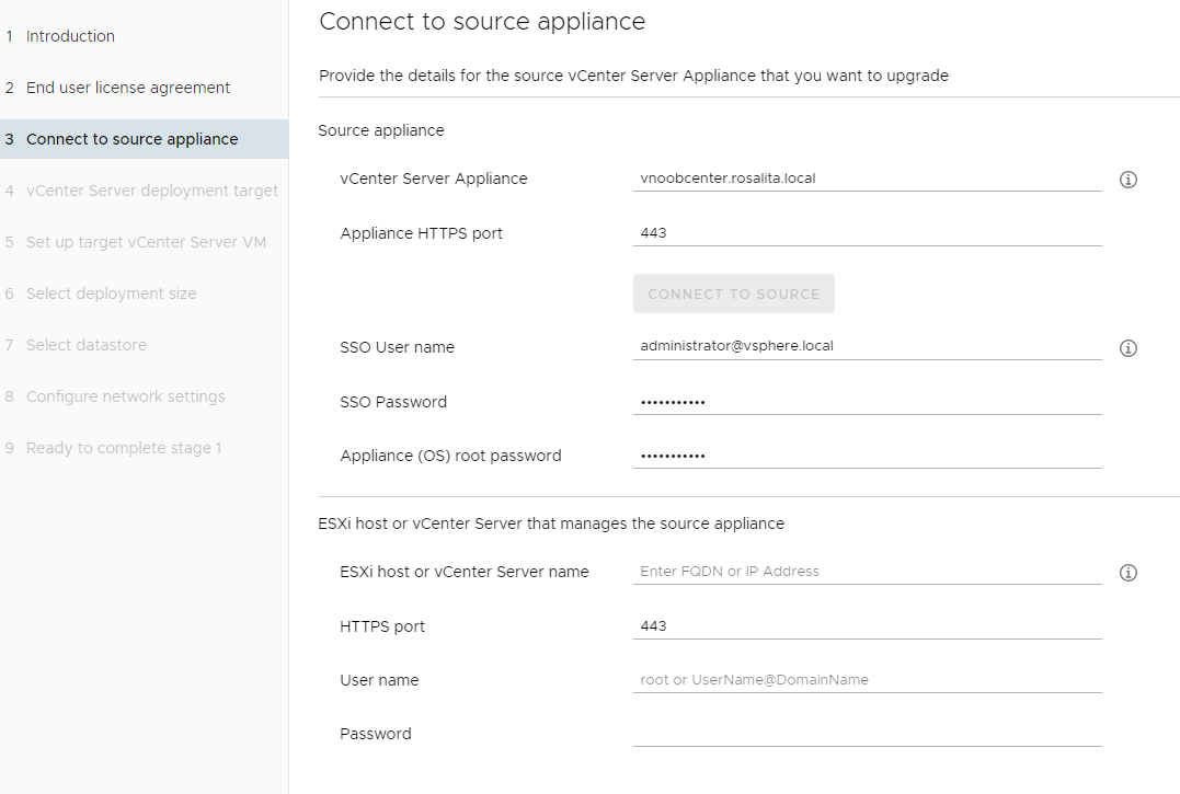 Upgrade VMware Workstation hosted VCSA – vNoob Upgrade VMware Workstation hosted VCSA – vNoob