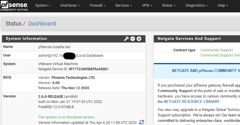 Tanzu Homelab Deploy Pfsense Vnoob