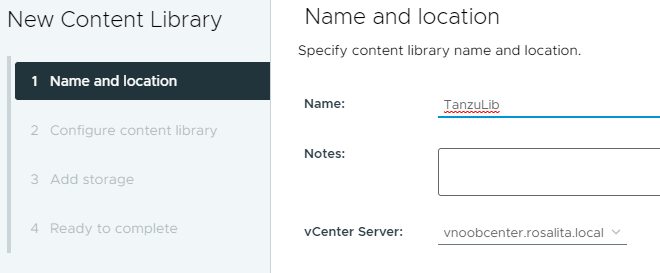 Tanzu Homelab Storage Policy And Content Library Vnoob
